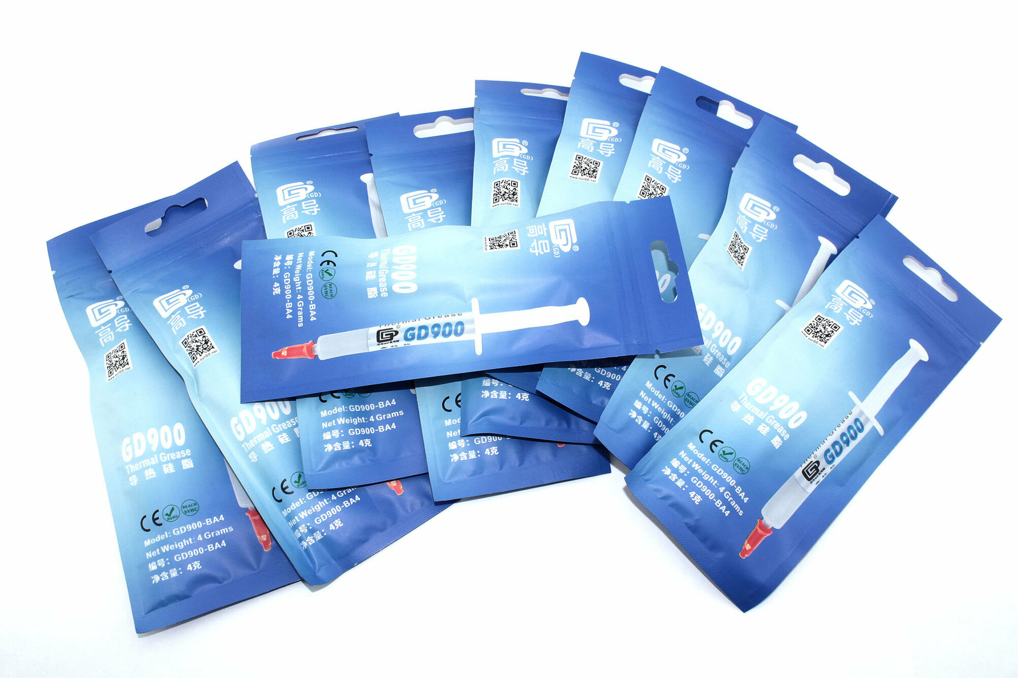 Термопаста GD900 BA4 4 грамма в пакете 10 шт