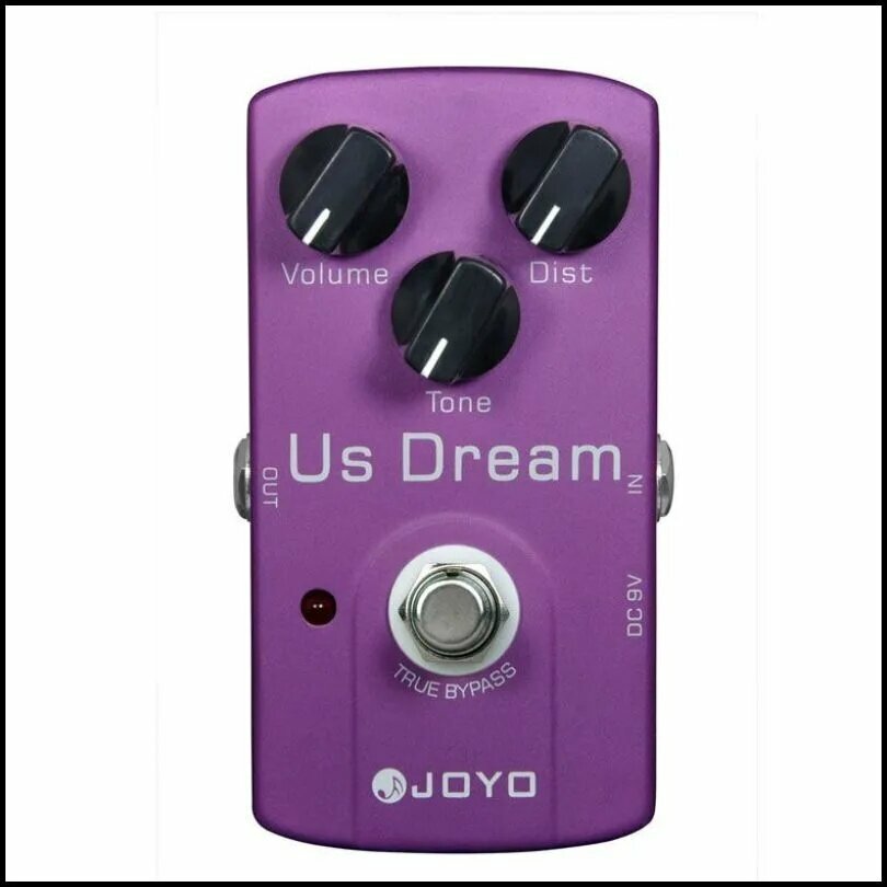 Педаль эффектов для электрогитары и бас-гитары JOYO JF-34 US Dream Distortion Pedal