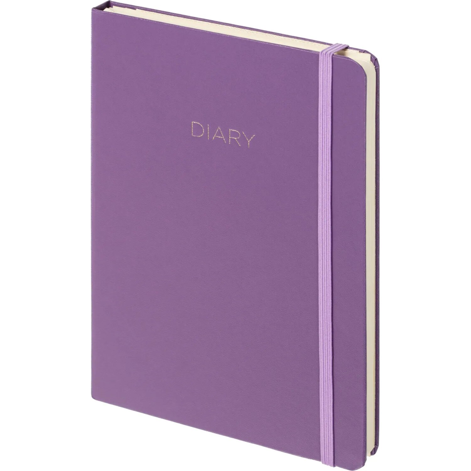 Ежедневник недатированный сиреневый, А5 136 л, Diary, ATTACHE