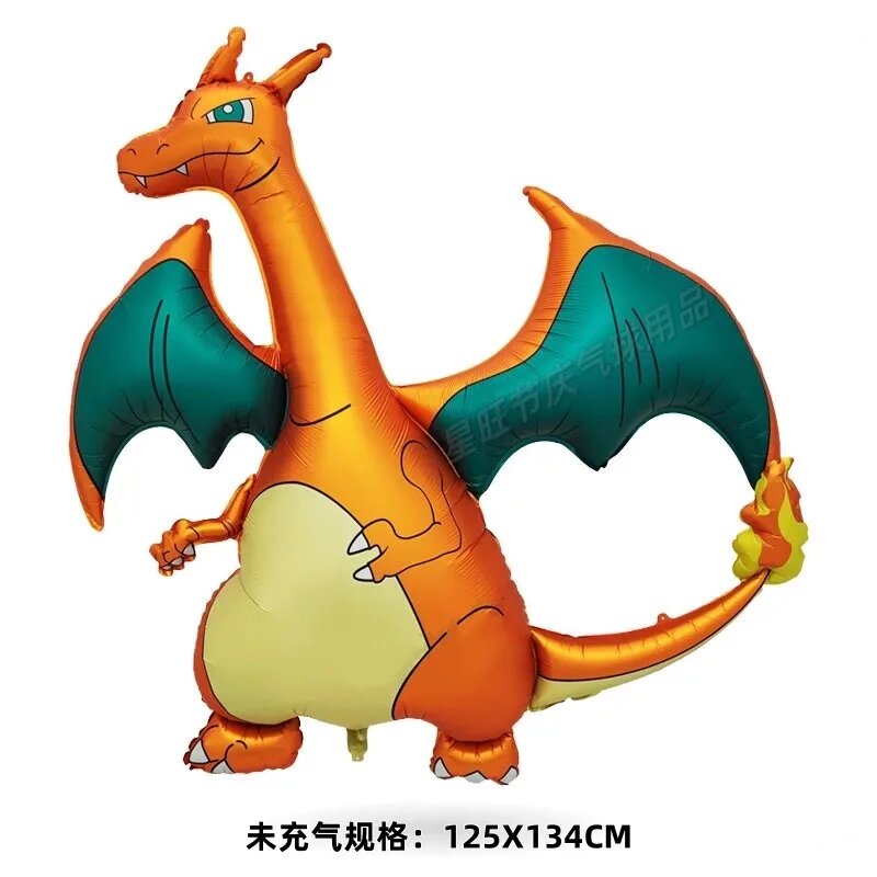 Фольгированный 3D шар Pokemon Пикачу или Чаризард MINISO