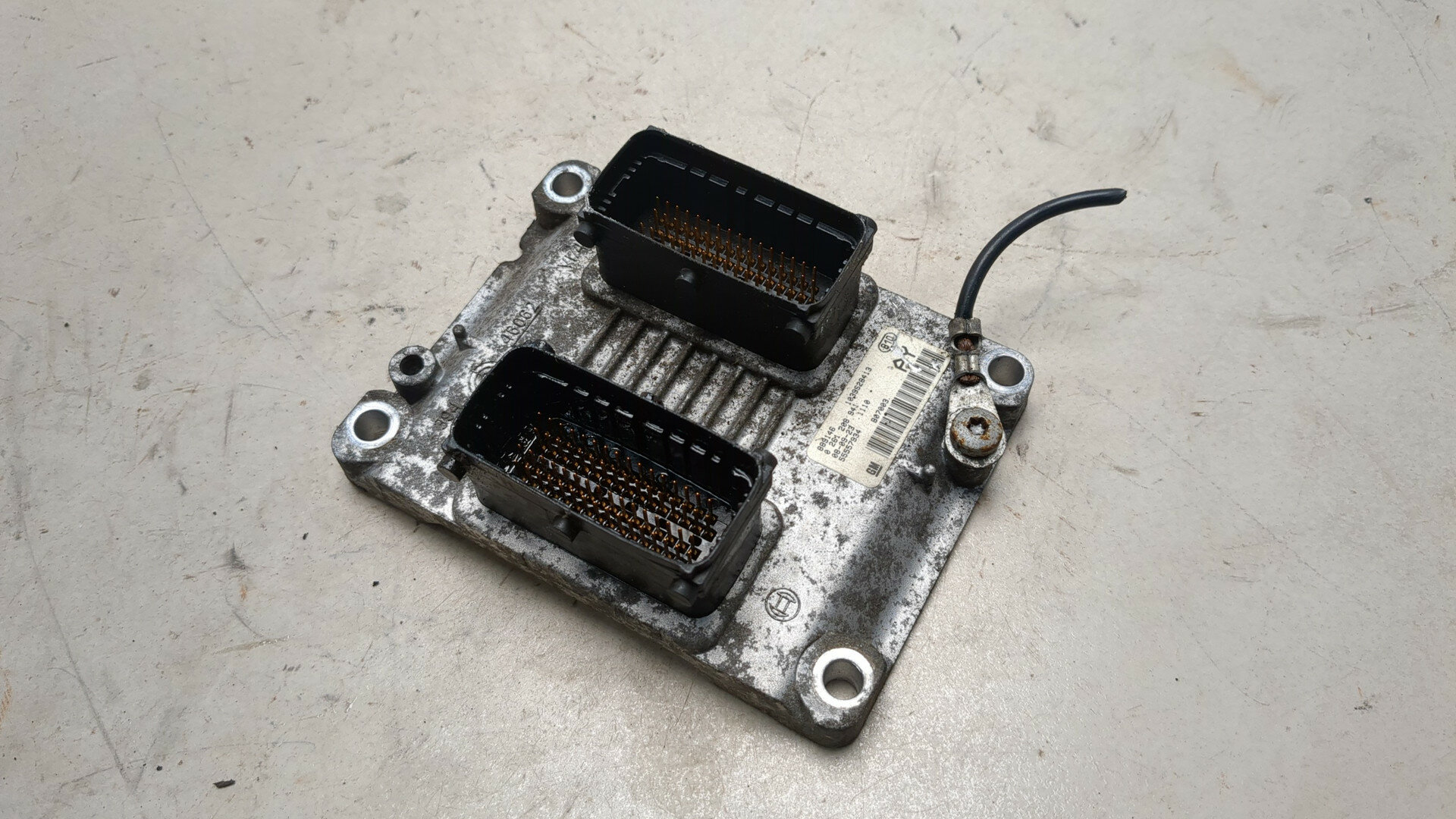 Блок управления двигателем Opel Corsa D Б/У