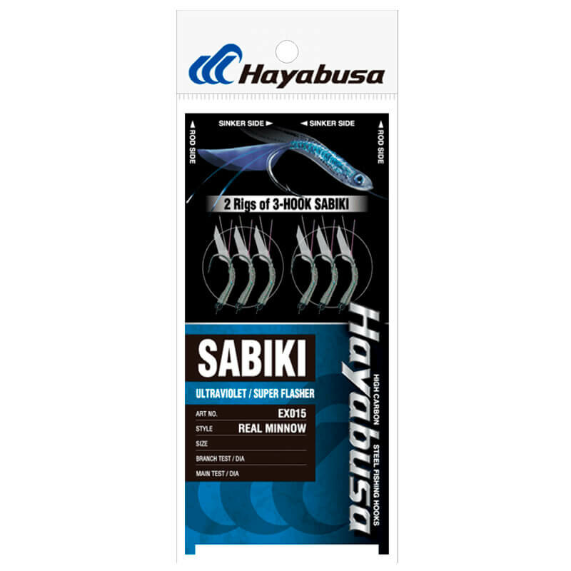 Сабики Hayabusa EX015 3hooks #6 Real Minnow