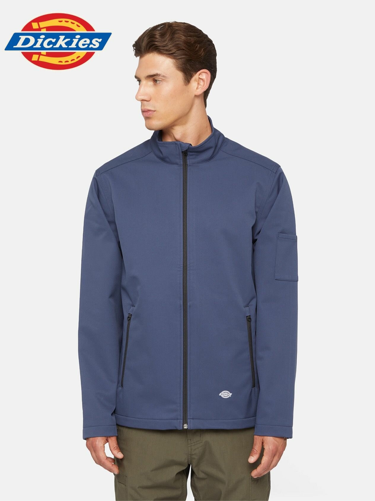 Мужская куртка DICKIES FULL ZIP SOFTSHELL JACKET BLACK