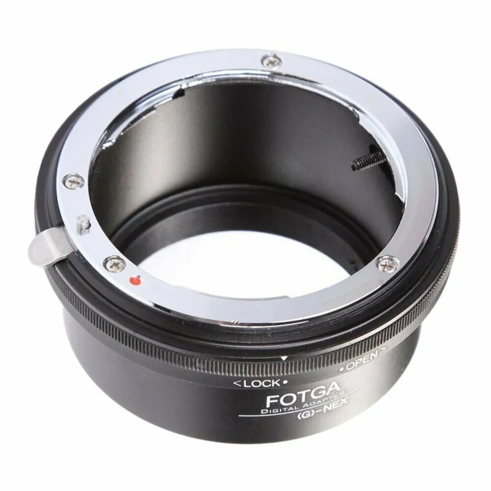 Адаптер для объектива Nikon G/F/AI/AIS на Sony E-mount (NEX): управление диафрагмой, бесконечный фокус, алюминий