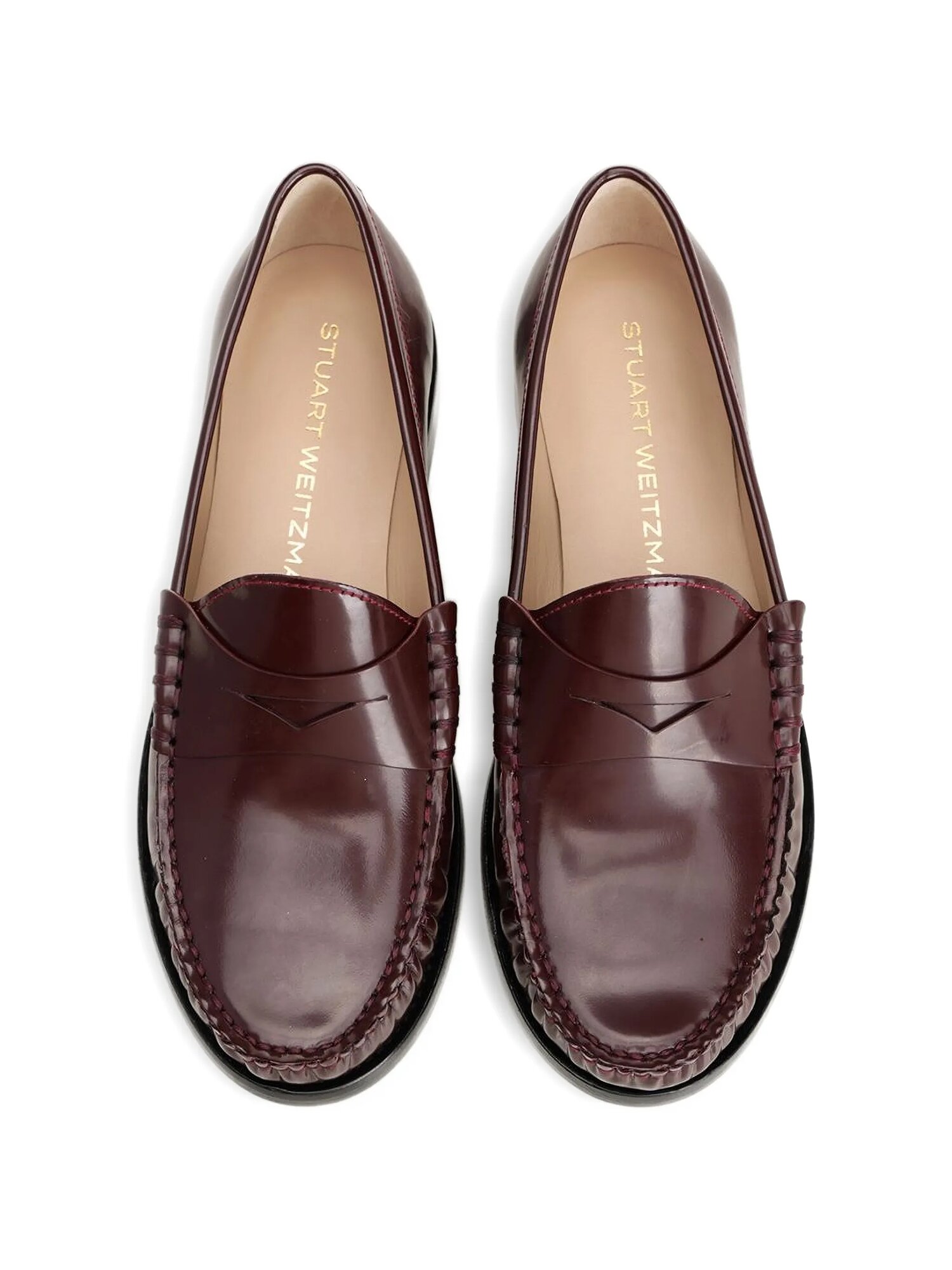 Лоферы Stuart Weitzman Lottie, размер 39.5, brown — фото 1