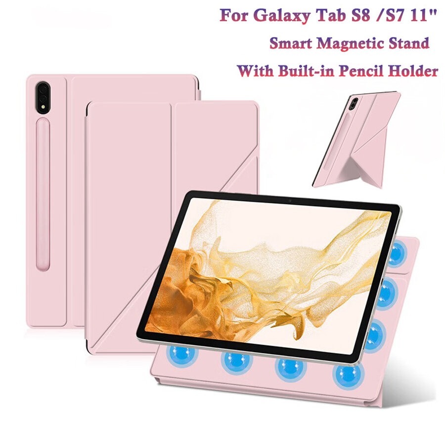 Чехол для Samsung Galaxy Tab S7/S8 11" (T870 X706), с прорезью для пера