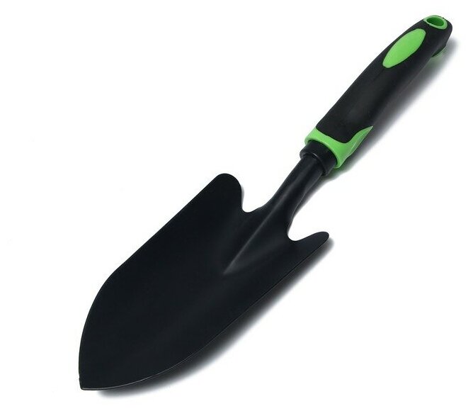 Совок посадочный ТероПром 3809595, длина 33,5 см, пластиковая ручка, 3809595