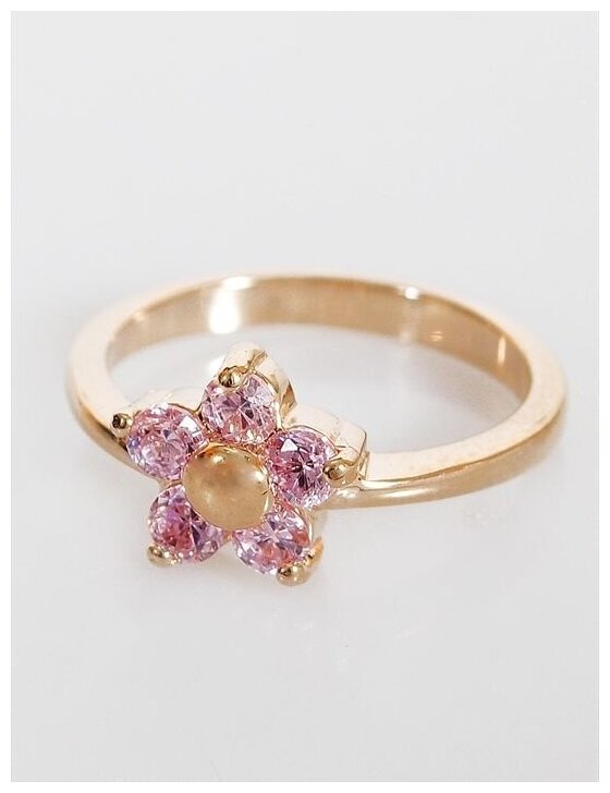 Кольцо, фианит