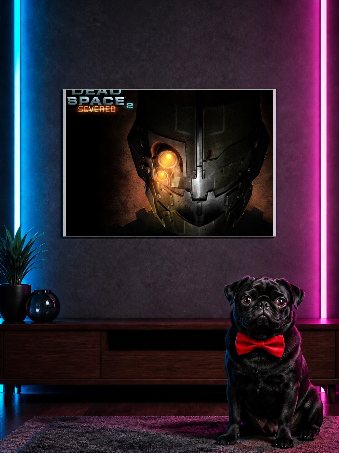Постер Dead Space Хроники — яркая игровая иллюстрация A3
