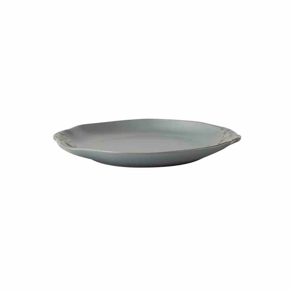 Тарелка ROOMERS TABLEWARE Shell, 24 см, каменная керамика, цвет синий (L9065-5645U)