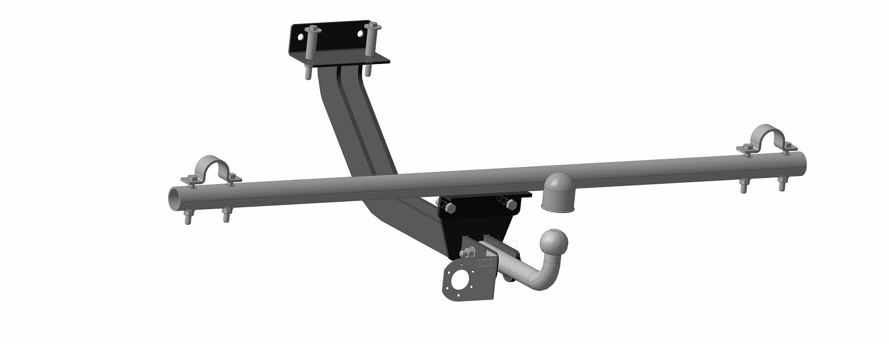 Фаркоп (ТСУ) на а/м LADA 4x4 SUV 1977-2021/ LADA 4x4 Urban SUV 2014-2021/ LADA Niva Legend SUV 2021- без электрики / Лада