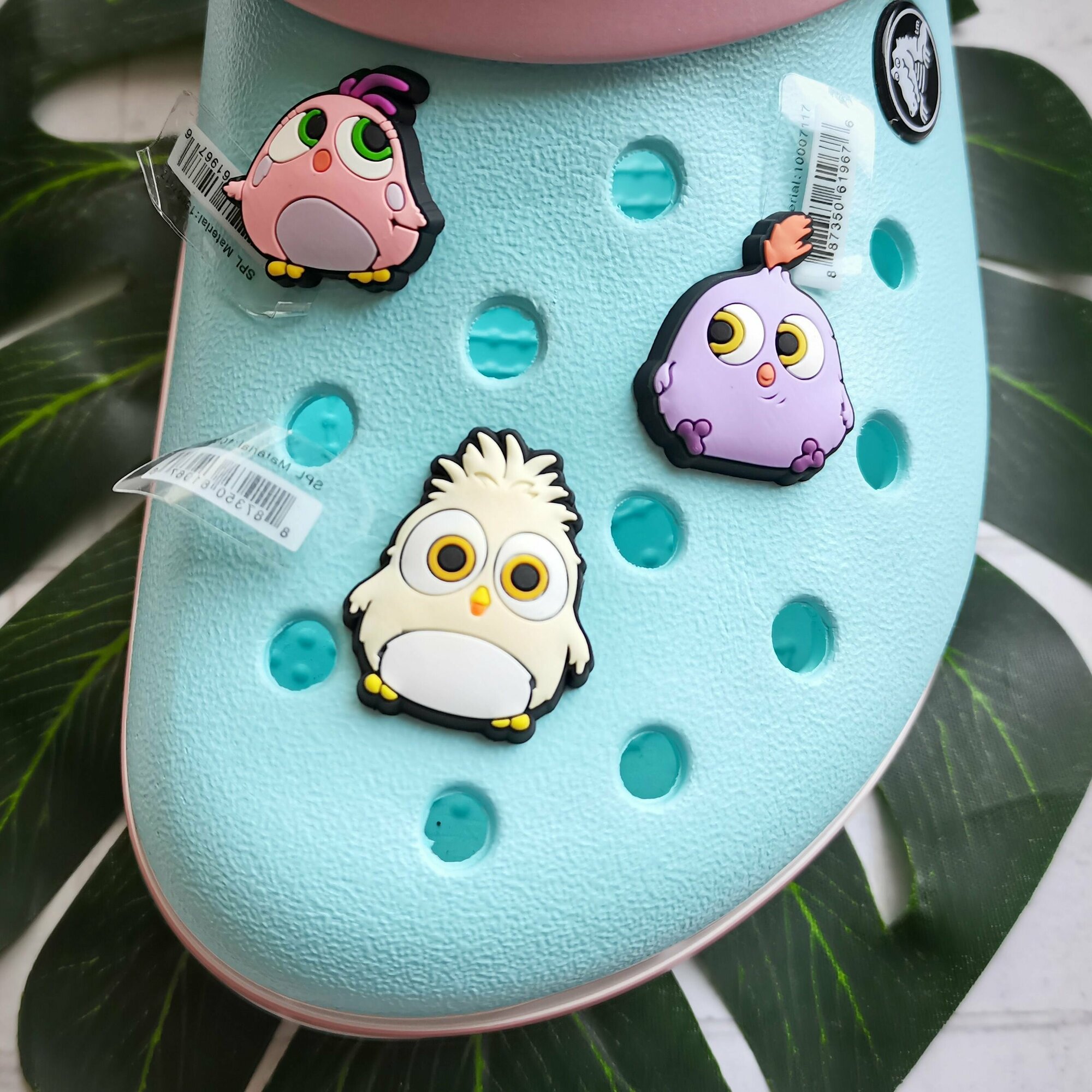 Джибитсы птички birds на Crocs