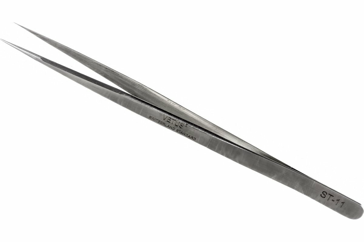 SKRAB Пинцет ST-11 140мм острый HRC40 41921