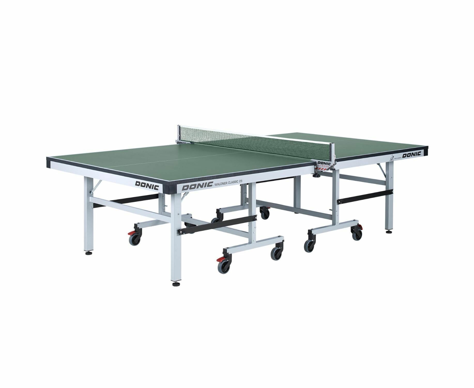 Теннисный стол DONIC WALDNER CLASSIC 25 GREEN (без сетки) зелено-серый!