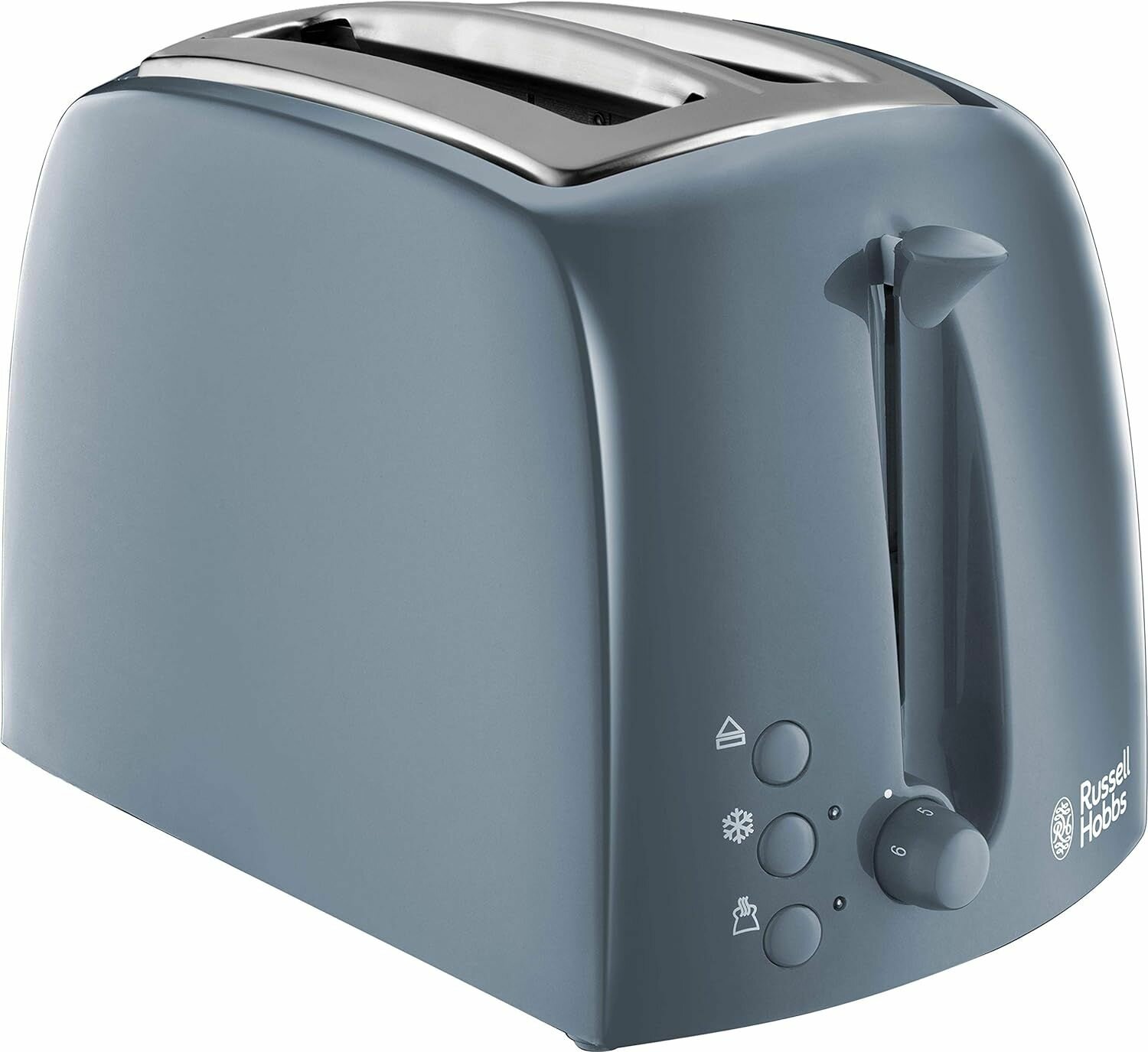 Тостер Russell Hobbs Textures 2 Slice, серый