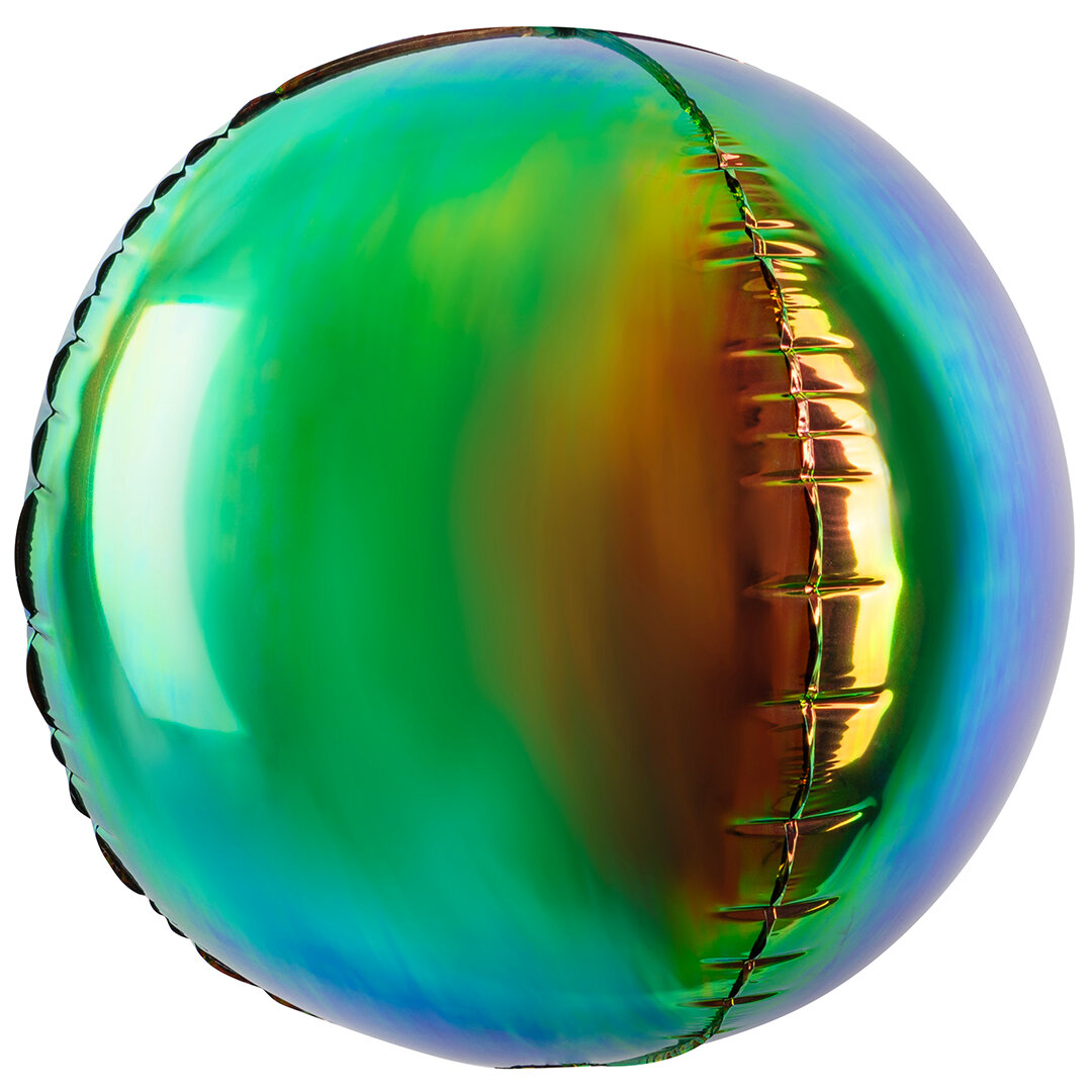 Шар 3D (32'/81 см) Сфера, Фантом, Градиент, 1 шт. в уп.