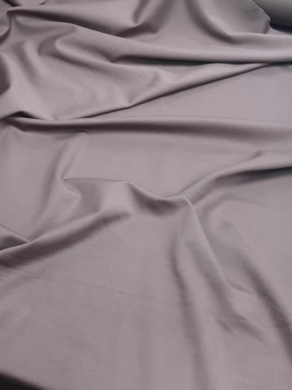 Трикотаж Рома "Грязно-сиреневый", ткань для шитья, ширина 150 см.