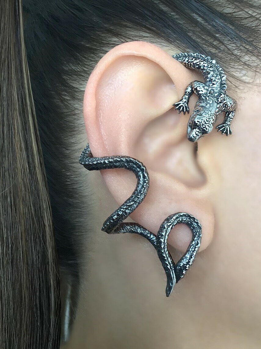 Моносерьга кафф