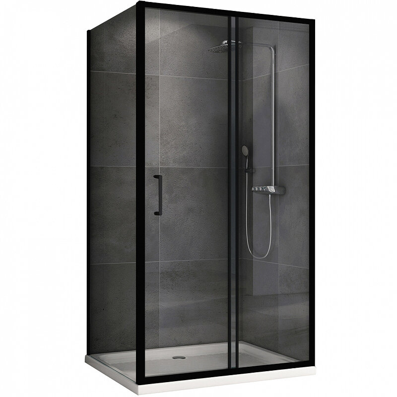 Душевой уголок Abber Schwarzer Diamant 120х100 AG30120B5-S100B5