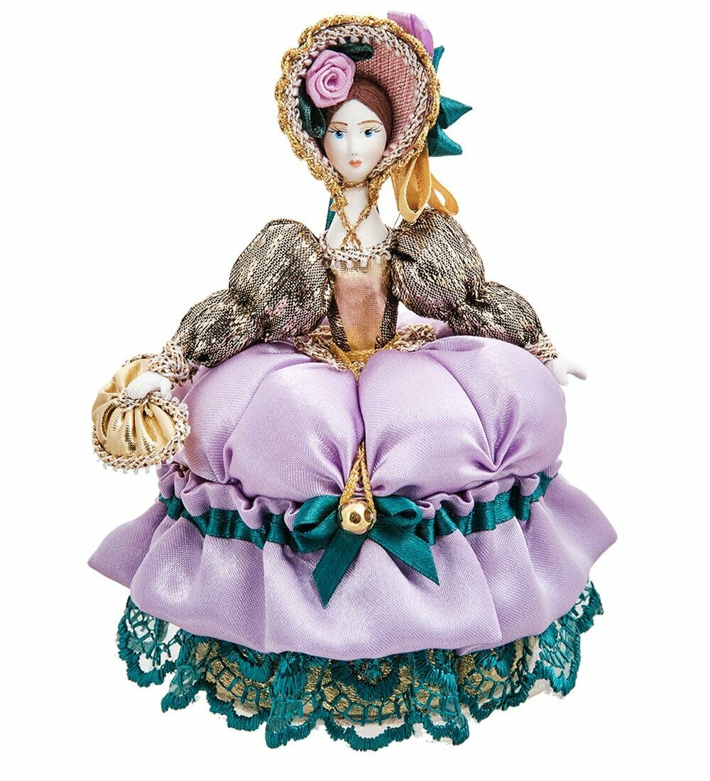 Кукла-шкатулка Дама с веером A2152696 РусКукла, Фарфор, текстиль