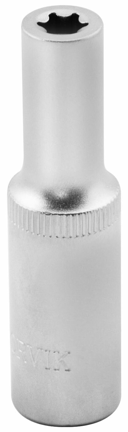Головка торцевая глубокая 1/4"DR, внешний TORX , Е5, S11S2305, Thorvik