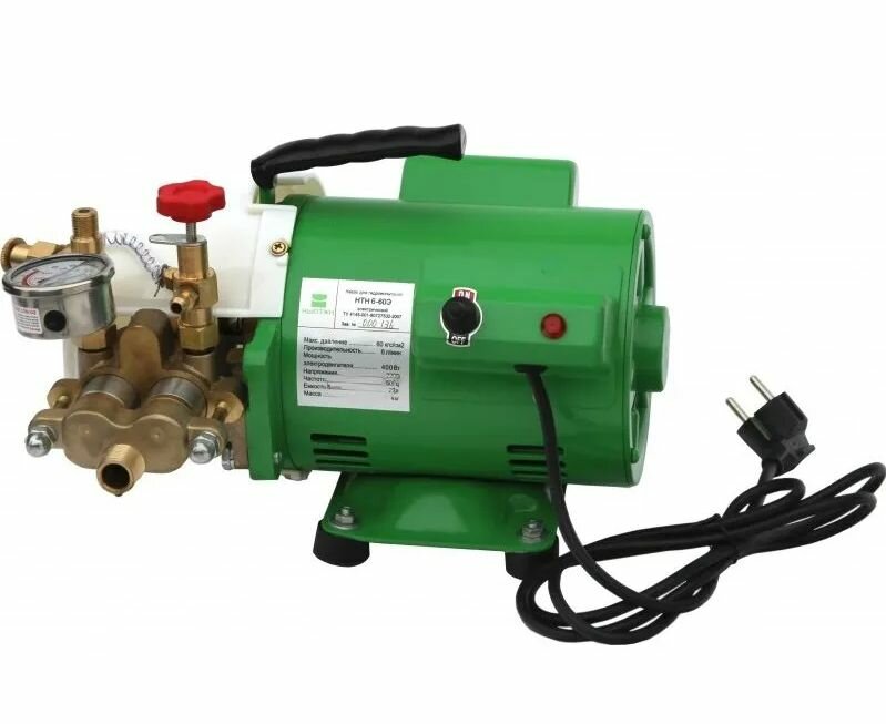 Насос для опрессовки электрический НТН-6-60 Э