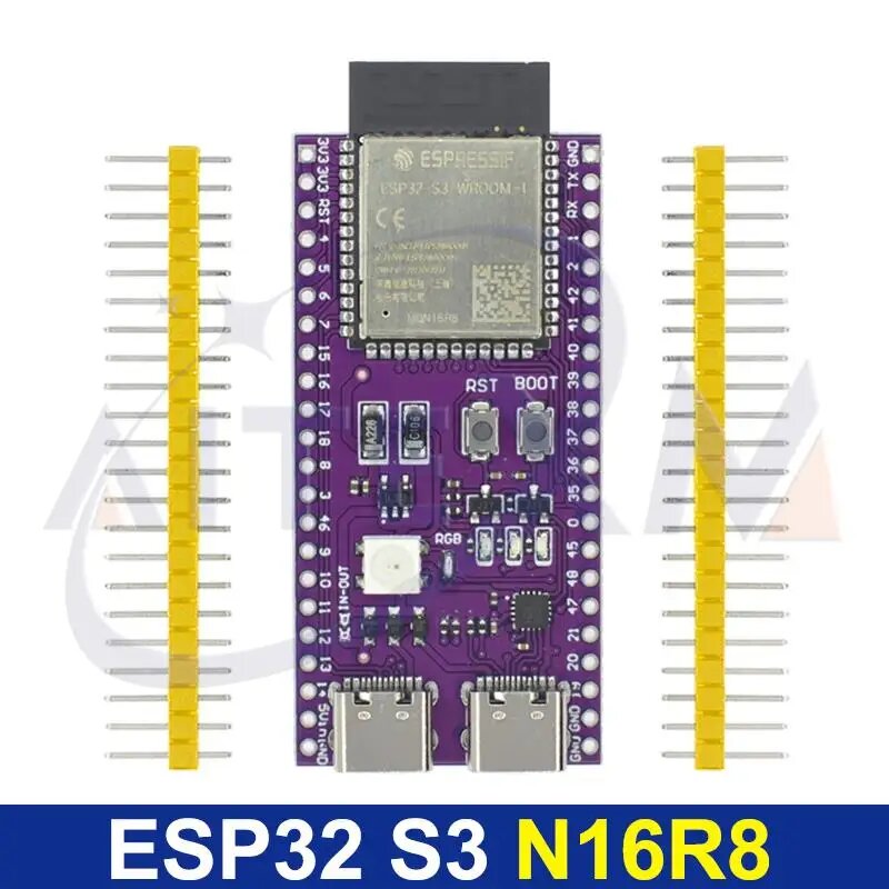 ESP32-C3 Dual USB платы разработки AITEXM ROBOT Original S3 N16R8