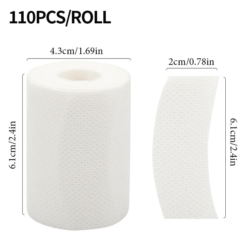 Подушечки под глаза Non-woven 110шт/рулон