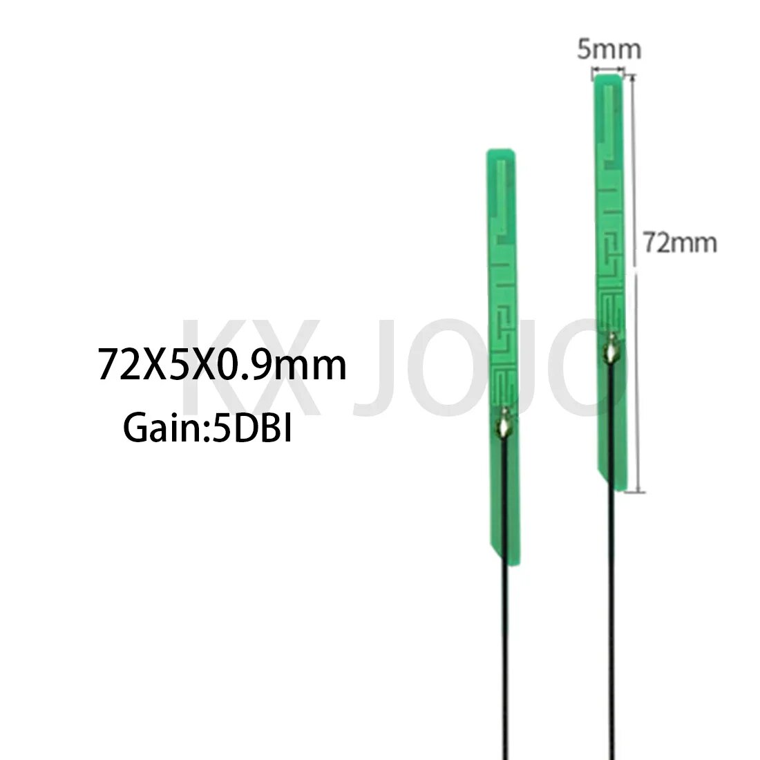 Встроенная антенна для печатной платы, 2 шт, 2,4G, 5,8G, двухчастотный модуль Wi-Fi, всенаправленная антенна с высоким коэффициентом усиления, IPX Ufl 1/пайка Bluetooth