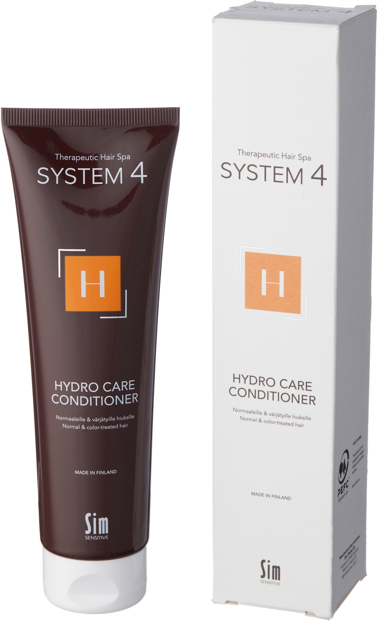 System 4 "Н" Кондиционер для волос терапевтический, для увлажнения и питания волос, 150 мл