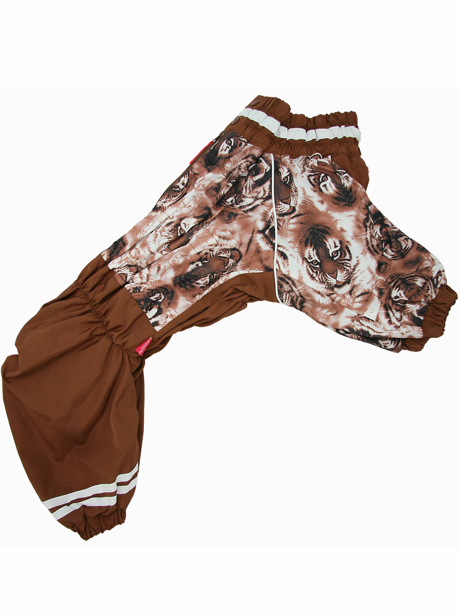 Утепленный комбинезон для собак мальчиков (для мопсов и французских бульдогов)