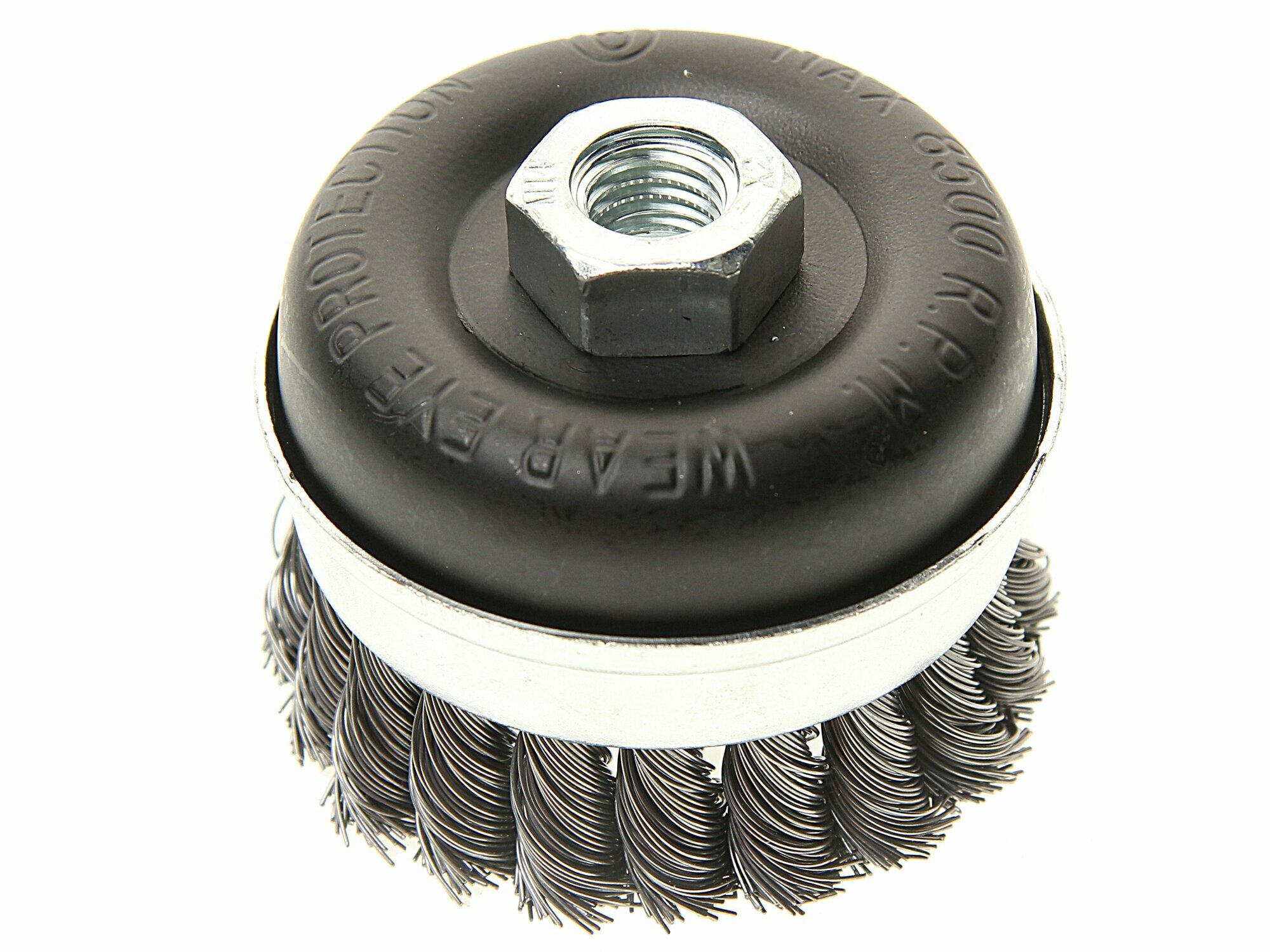 Кордщетка RF-BWG103 чашеобразная стальная витая для УШМ 75мм, в блистере ROCKFORCE