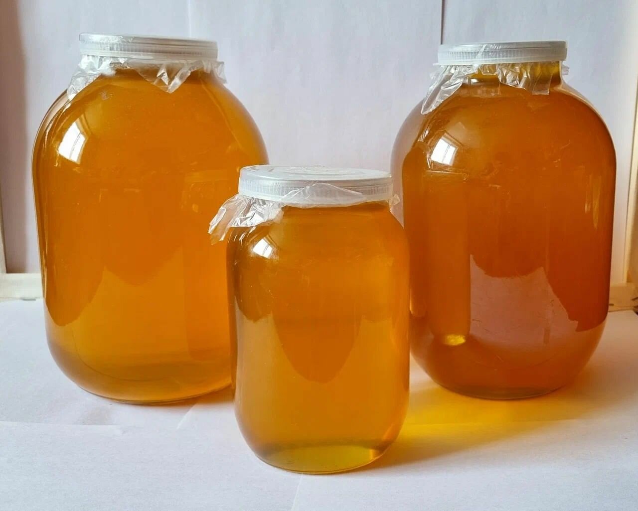 Натуральный липовый мед "С Липовых Рощ" 3 л (4,5 кг) свежий сбор 2025 года