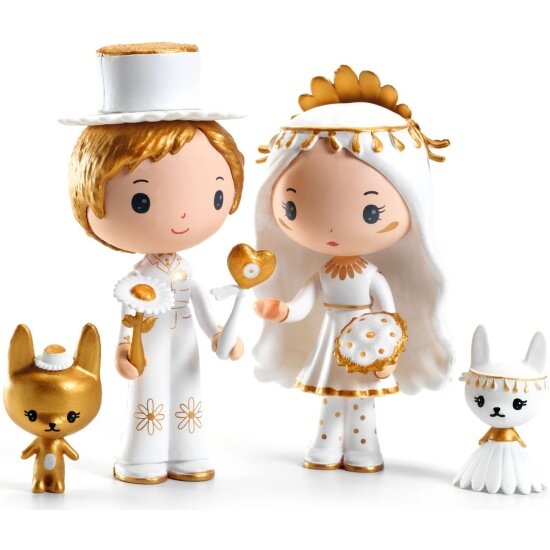 Набор фигурок Djeco DJ06959 серии TINYLY Маргарет и Леопольд