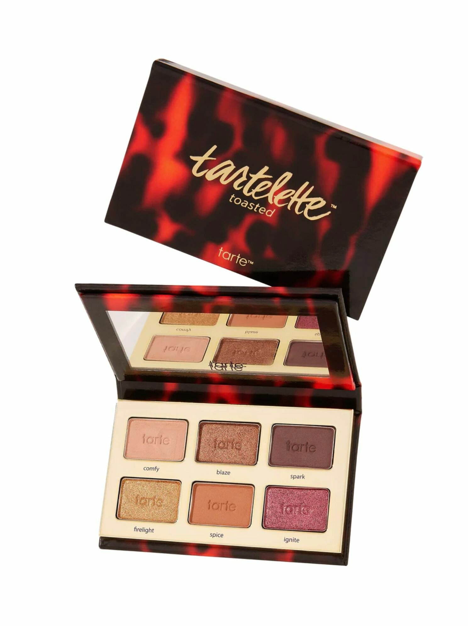 Tarte Палетка теней для век Tartelette toasted mini Amazonian clay palette