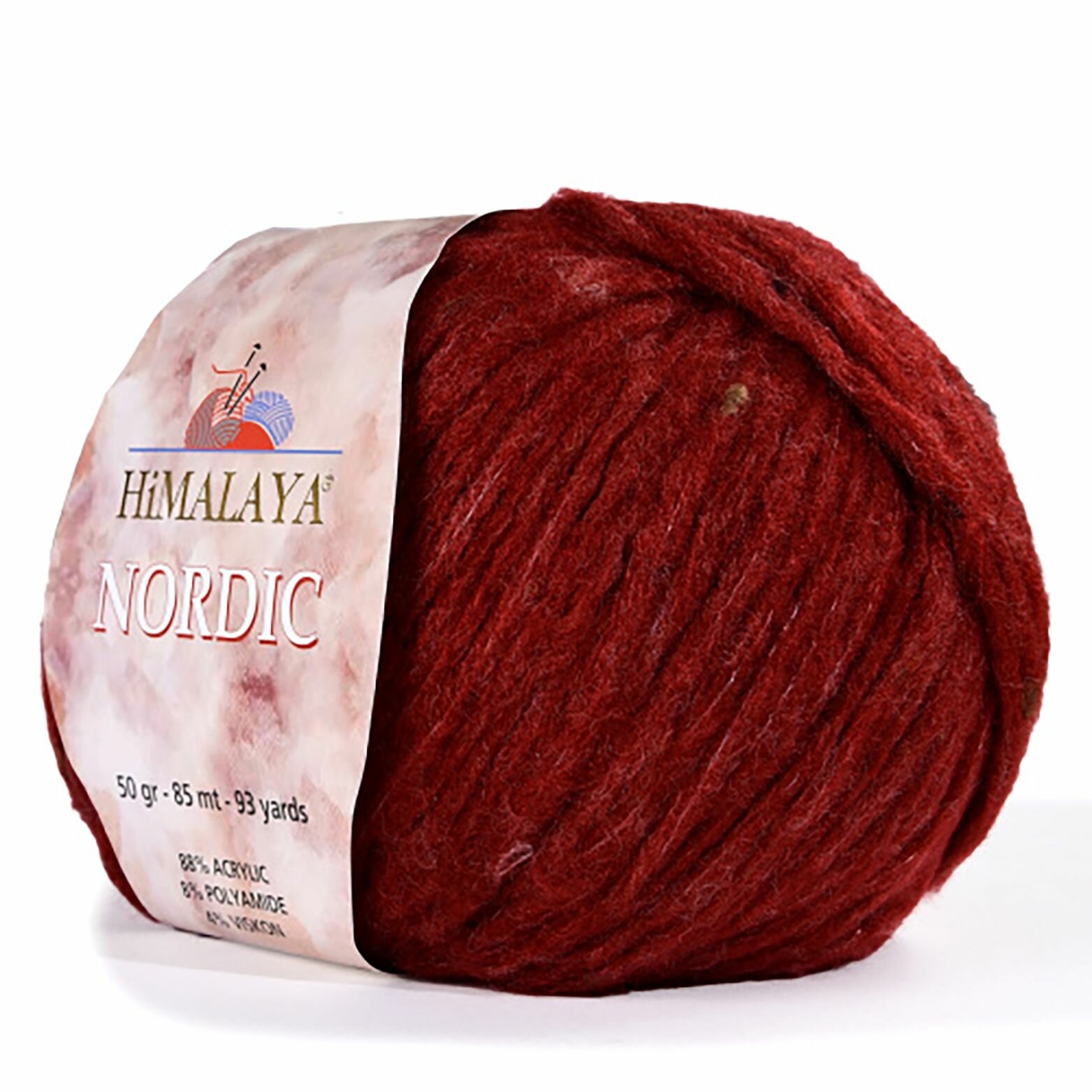 1 Моток, Himalaya NORDIC, 88% Акрил 8% Полиамид 4%Вискоза / 50 гр. - 85 м, Цвет-76820