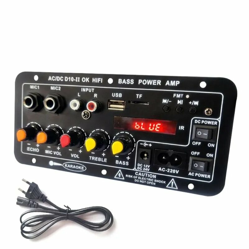 D10 II Усилитель сабвуфера с дисплеем - Европейский стандарт