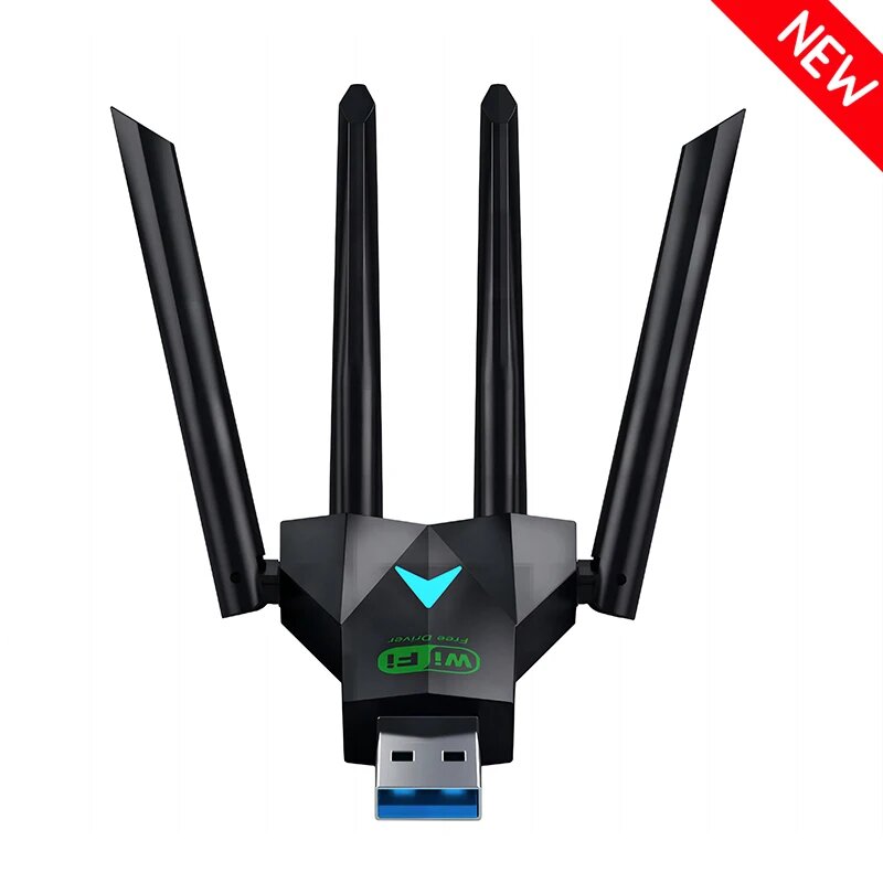 Беспроводной Wi-Fi адаптер VAORLO AC1300 WiFi Adapter