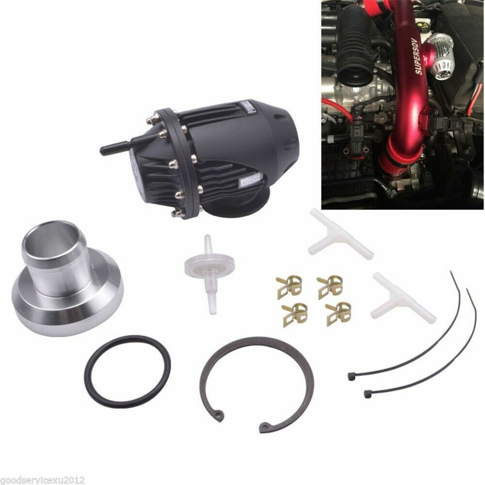 Черный Автомобильный Внедорожный Электрический Комплект Sqv 4 Ssqv Iv Turbo Blow Off Valve Turbo Bov Kit