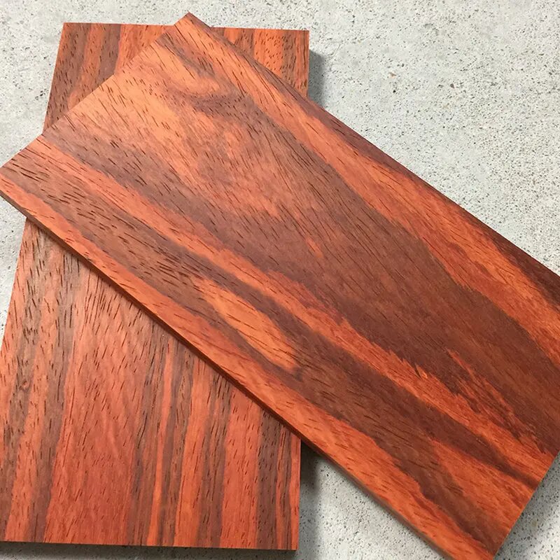 HQ T2 DIY 0,6-1 см тонкий звуковой ящик Материал Африканский палисандр древесина бревна редкий деревянный блок деревянный пиломатериал на заказ палисандр, Коричневый