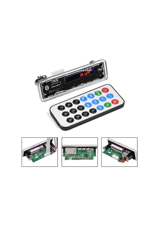 Модуль печатной платы беспроводного аудиодекодера Bluetooth DC12V USB