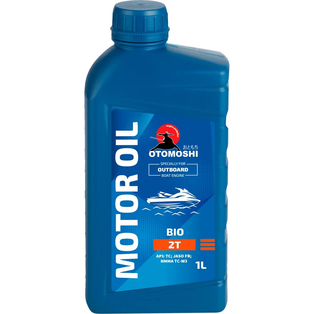 Моторное масло Otomoshi OUTBOARD BIO 2T 1л MF219601