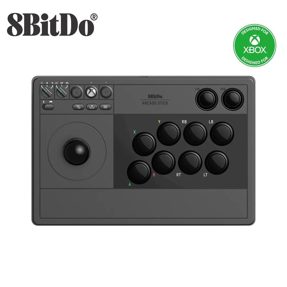 8BitDo Arcade Stick Microsoft Xbox Series X/S Xbox One и Win10 Беспроводная 2,4 g /проводная аркадная приставка USB-C