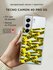 Чехол на Tecno Camon 40 Pro 5G / Текно Камон 40 Про 5G с принтом "Warning!", про...