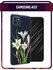 Чехол на Samsung Galaxy A03 / Самсунг Галакси А03 с принтом "White lily", прозра...