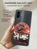 Чехол на Samsung Galaxy A07 / Самсунг А07 с принтом "Car and dragon", прозрачный