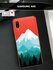 Чехол на Samsung Galaxy A02 / Самсунг Галакси А02 с принтом "Синяя снежная гора"...