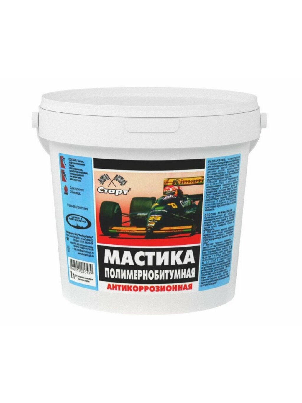 Мастика полимерно-битумная Старт 1 000 мл