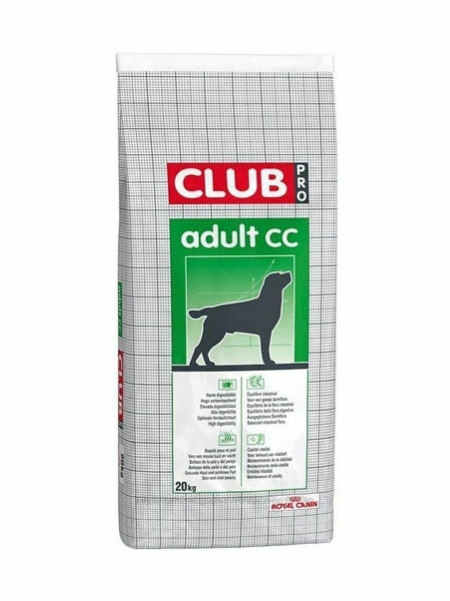 Royal Canin CC Club - Сухой корм для собак с нормальной активностью 20 кг (20 кг)