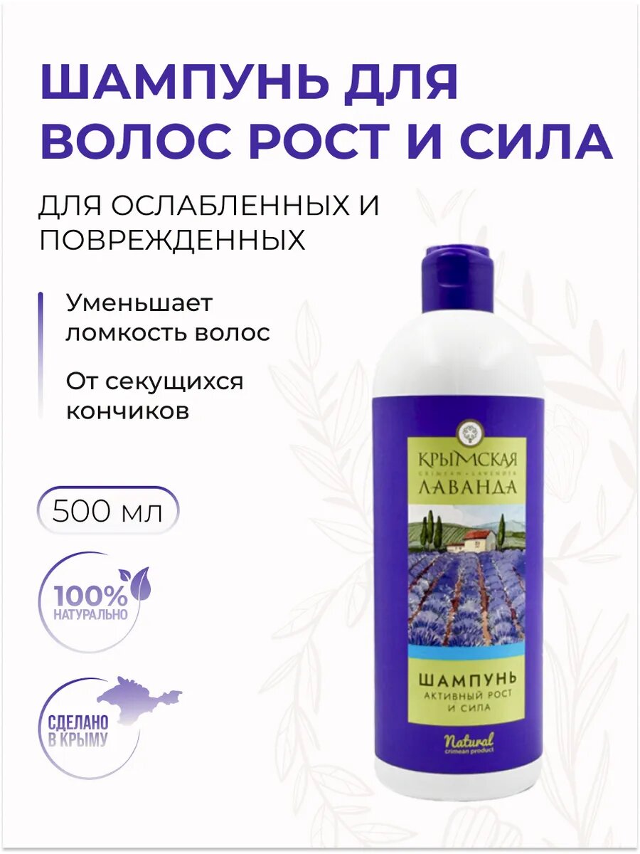 Шампунь для ослабленных и поврежденных волос рост и сила
